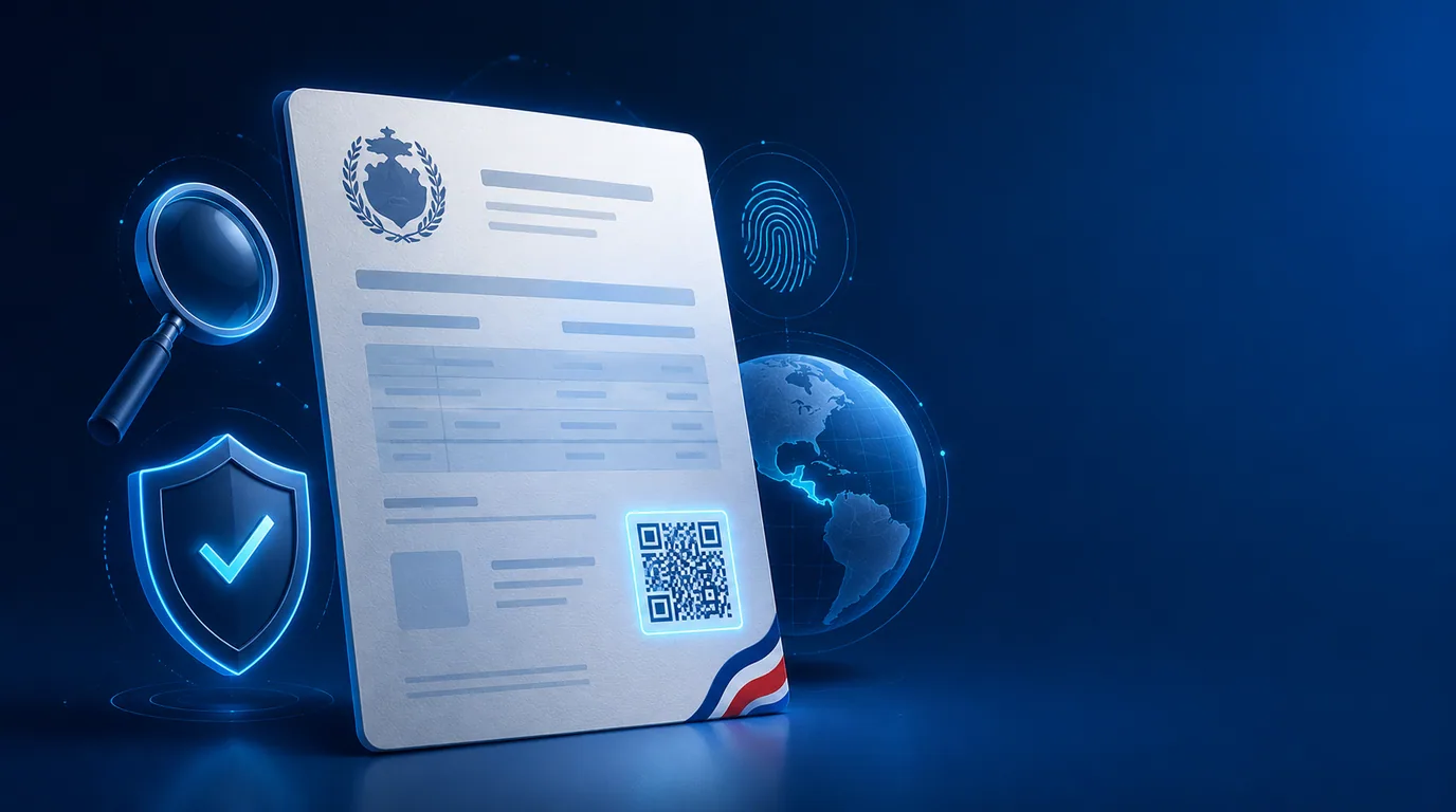 Cómo obtener la Hoja de Delincuencia en Costa Rica [2026] | TBusco LATAM